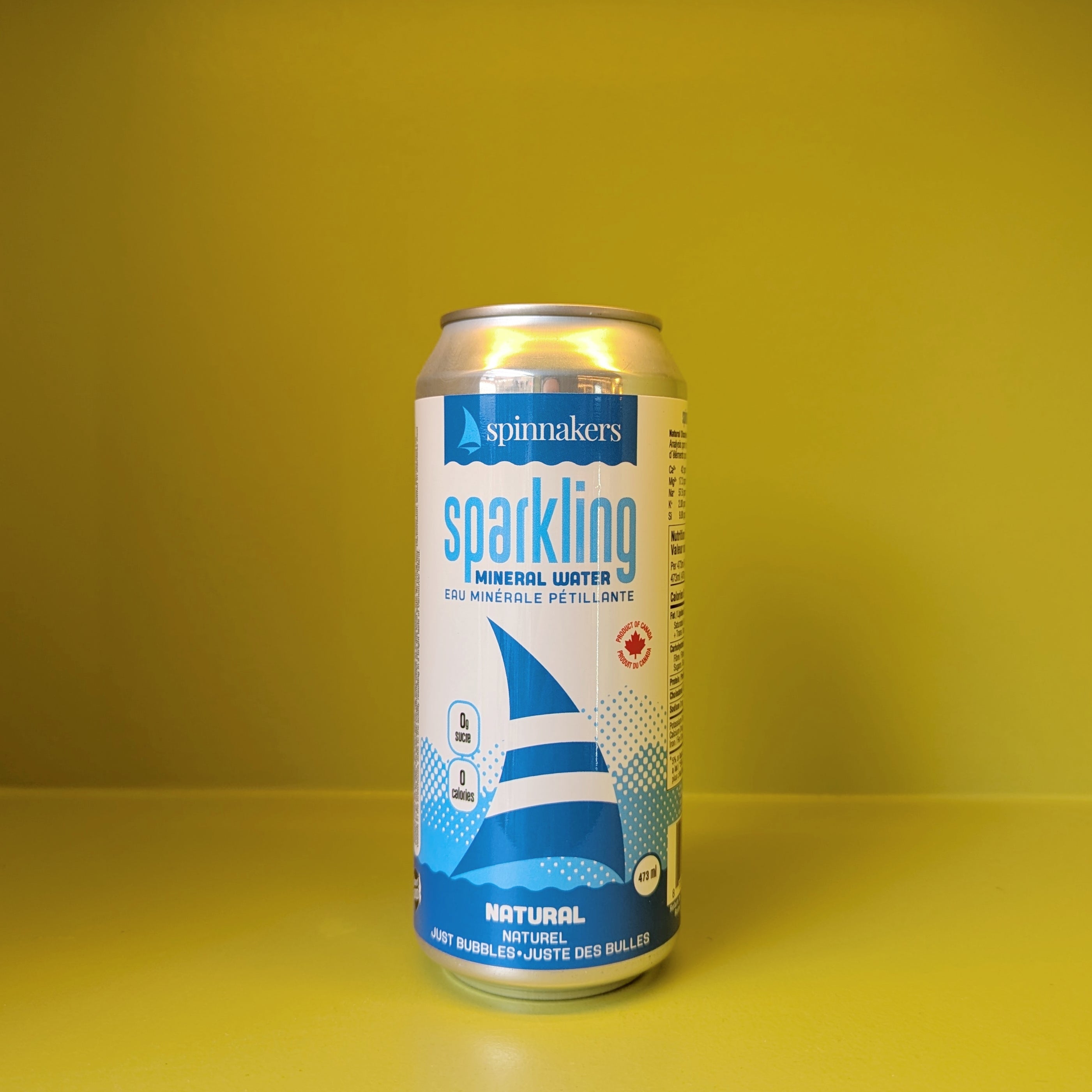 Spinnaker's Sparkling Mineral Water – Softer Drink